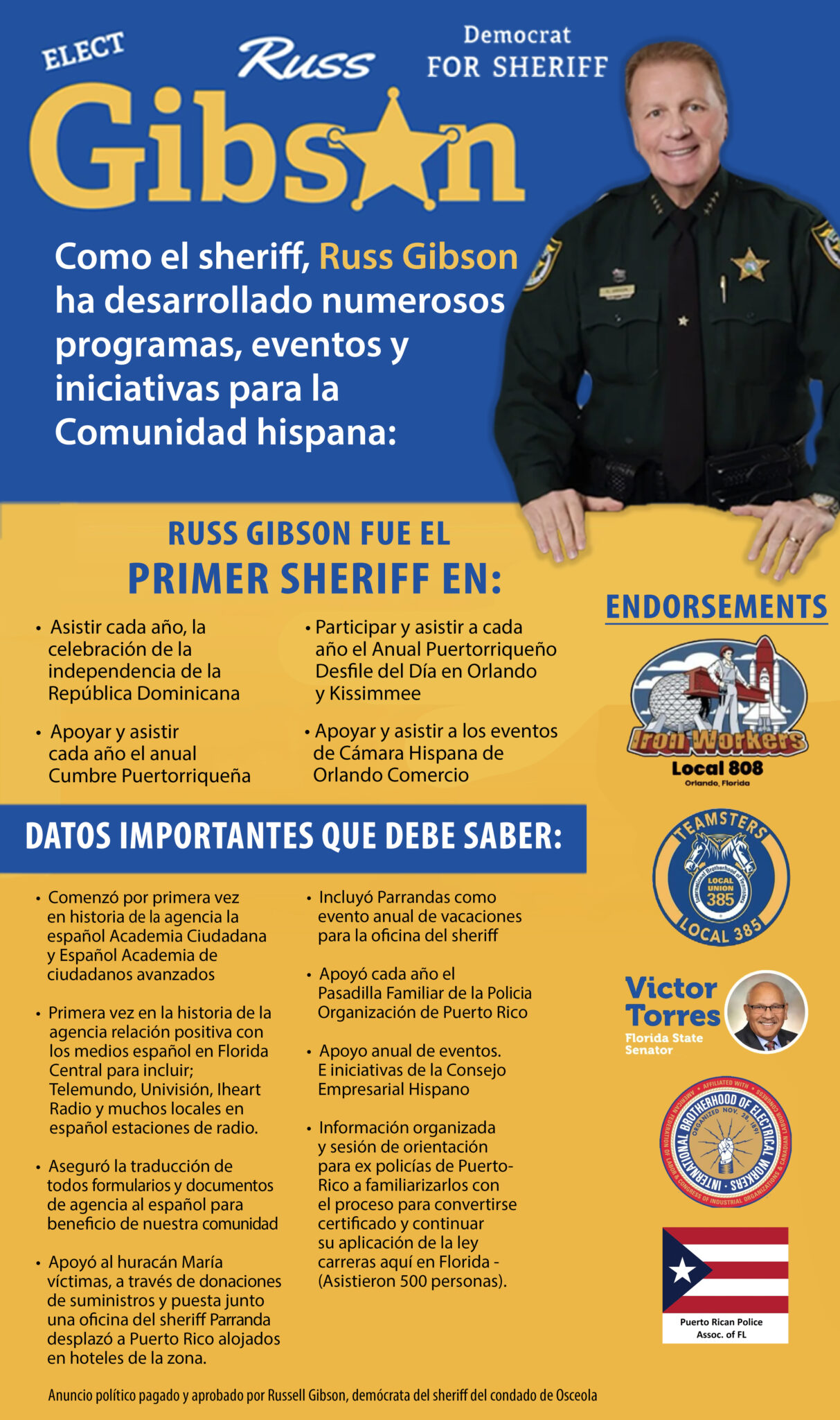 Russ Gibson - El Osceola Star